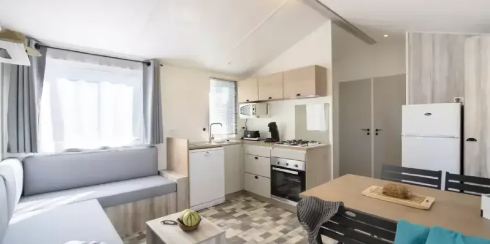 Mobil Home Trio Premium Clim 3 Chambres Jacuzzi - Camping Le Bel Air